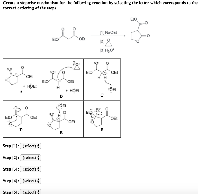 Solved Create a stepwise mechanism for the following | Chegg.com