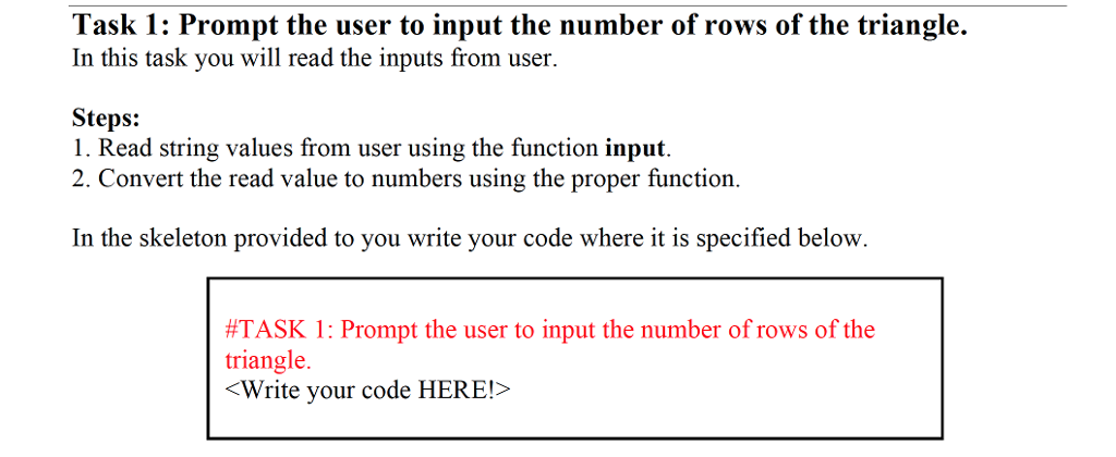 Solved Problem 2: Description: Write a program that prints | Chegg.com