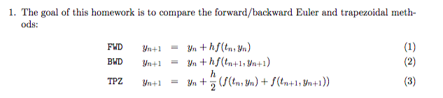 Solved Please provide the MATLAB codes for the forward | Chegg.com