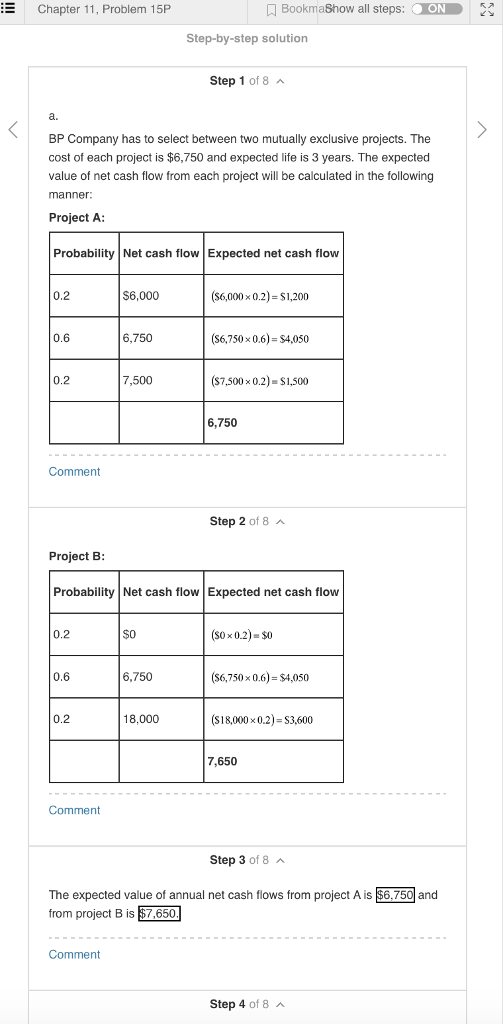 Solved Chapter 11, Problem 15P 口BookmaShow all steps: : 10D | Chegg.com
