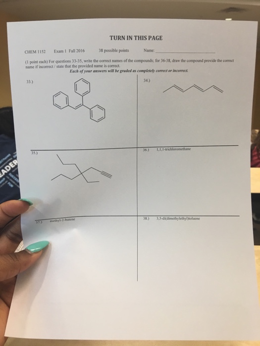 Solved Write the correct names of the compounds: draw the | Chegg.com