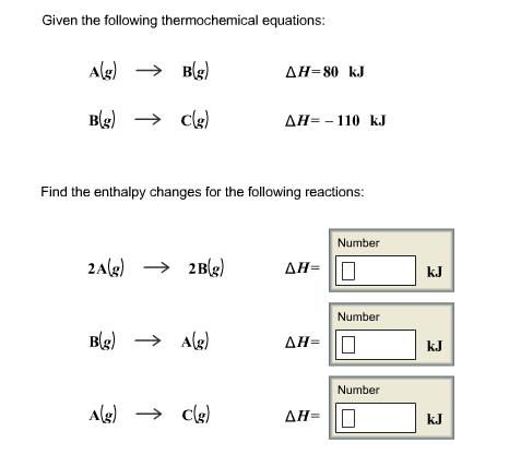 Solved Given the following thermochemical equations Ale) | Chegg.com