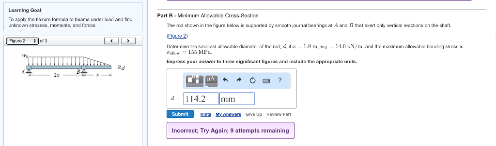 Solved To apply the flexure formula to beams under load and | Chegg.com