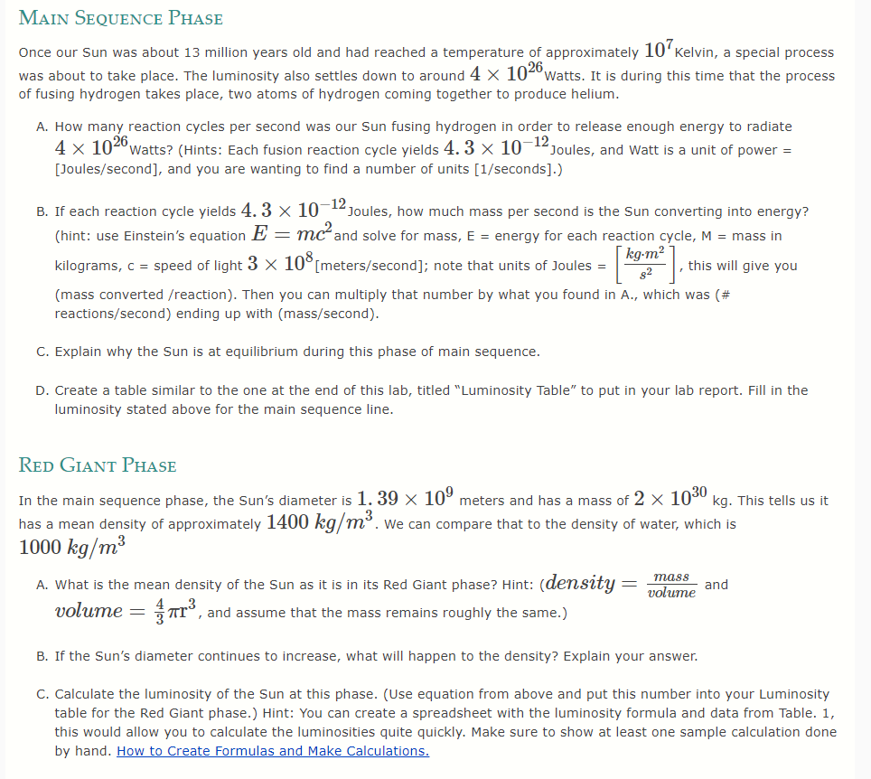 INTRODUCTION The life cycle of the stars is one of | Chegg.com