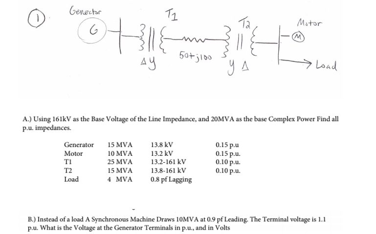 Solved Using 161kV as the Base Voltage of the Line | Chegg.com