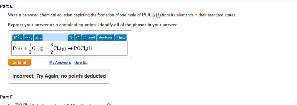 Solved Write a balanced chemical equation depicting the | Chegg.com