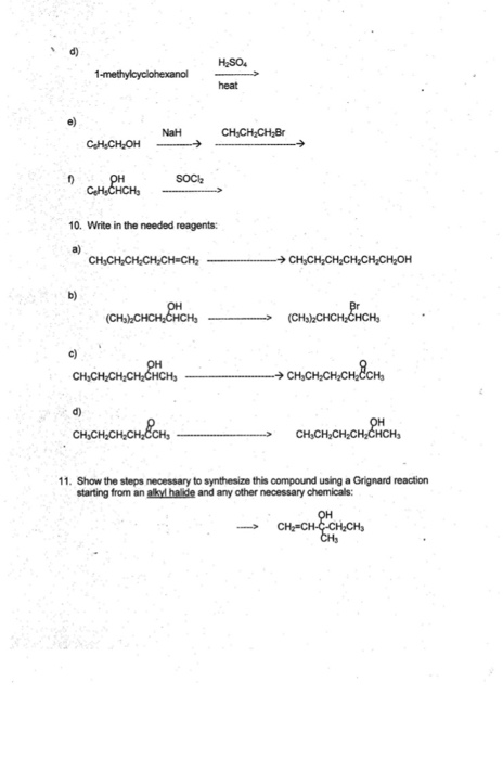Solved 1. Give the proper name for these compounds b) 2. | Chegg.com