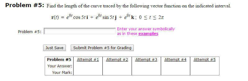 Solved Find the length of the curve traced by the following | Chegg.com