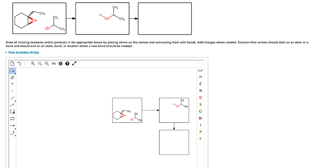 Solved 9% CH3 Draw all missing reactants and/or products in | Chegg.com