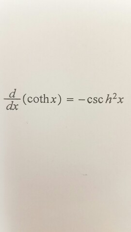 Solved (cothx) csch2x | Chegg.com