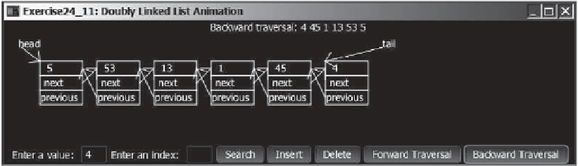 Solved JAVAFX (Animation: doubly linked list) Write a | Chegg.com