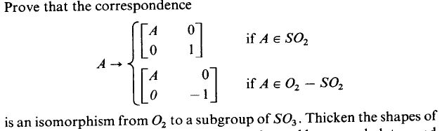 Solved Prove that the correspondence is an isomorphism from | Chegg.com