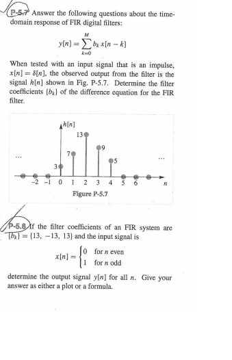 Solved Answer the following questions about the time-domain | Chegg.com