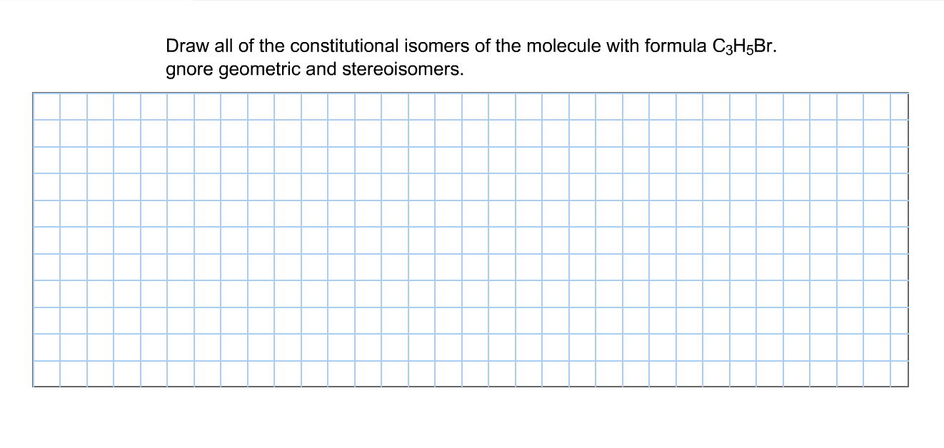 Solved Draw all of the constitutional isomers of the | Chegg.com