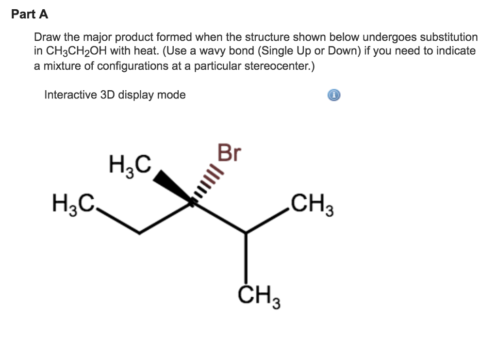 Solved Part A Draw the major product formed when the | Chegg.com