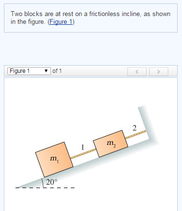 Solved A) What is the tension in the string number 1 if m1 | Chegg.com