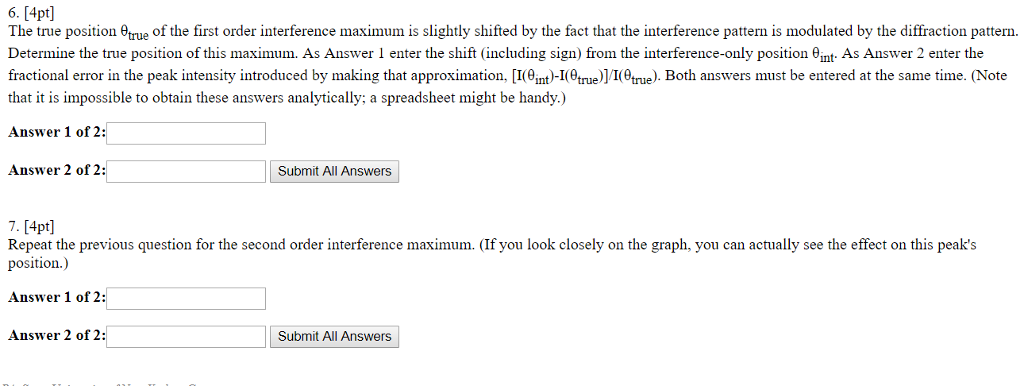 The true position θtrue of the first order | Chegg.com