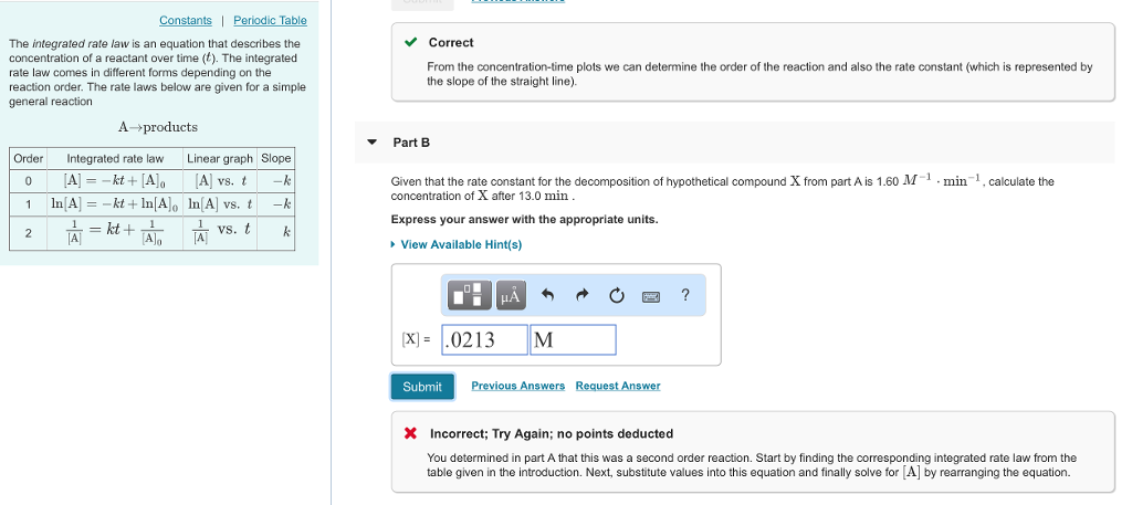 Solved PartA There are six different reactions you can | Chegg.com