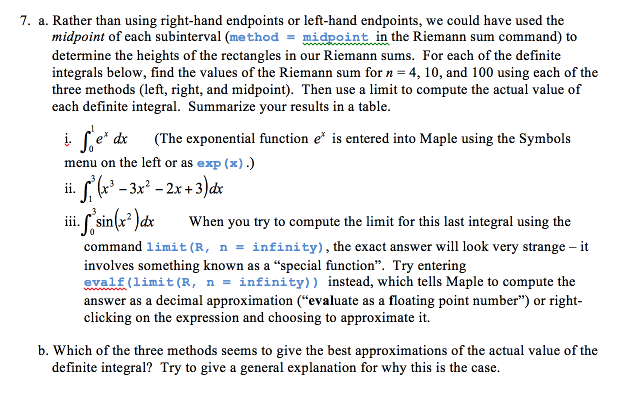 Solved Rather Than Using Right Hand Endpoints Or Left Hand 