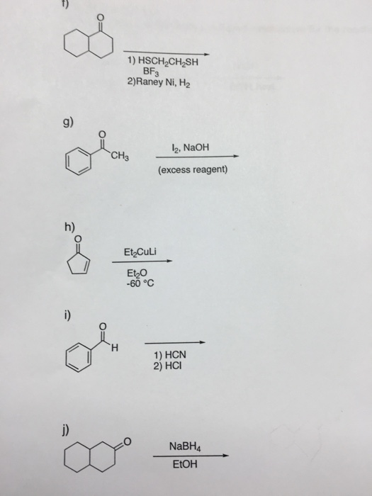 Solved Give the product of the following reactions. 1) LDA, | Chegg.com
