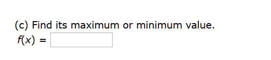 Solved A quadratic function is given. F(x) = 3x2 - 6x + 1 | Chegg.com