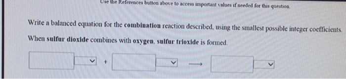 Solved Write a balanced equation for the combination | Chegg.com