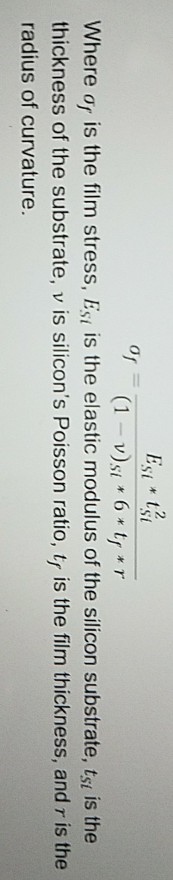 Solved Silicon has a Poisson ratio of 0.272. A 1 um thick Al | Chegg.com