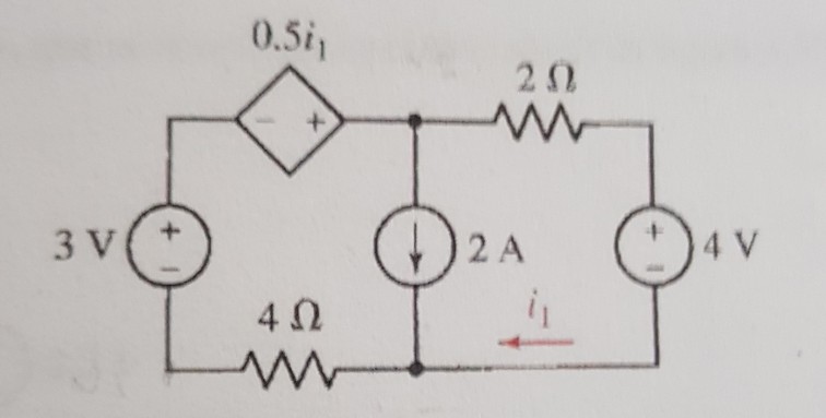 Solved Find I1 Value Solve By Using Nodal Analysis And 9157
