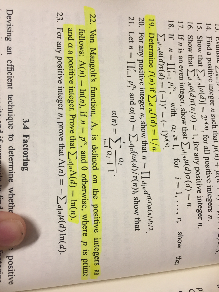 Solved 15. Evaluate 14. Find a positive integer n such that | Chegg.com