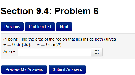 Solved Section 9.4: Problem 3 Previous Problem List Next (1 | Chegg.com