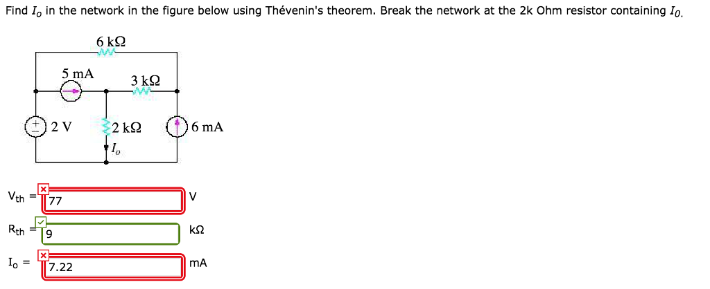 Solved Find Io in the network in the figure below using | Chegg.com