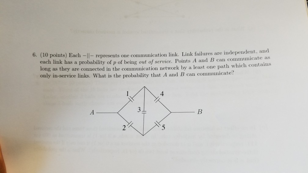 Solved 6. (10 points) Each-ll- represents one communication | Chegg.com Solved 6. (10 points) Each-ll- represents one communication | Chegg.com
