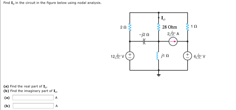 Solved Find Io in the circuit in the figure below using | Chegg.com
