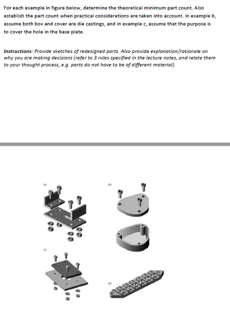 Solved For each example in figure below, determine the | Chegg.com