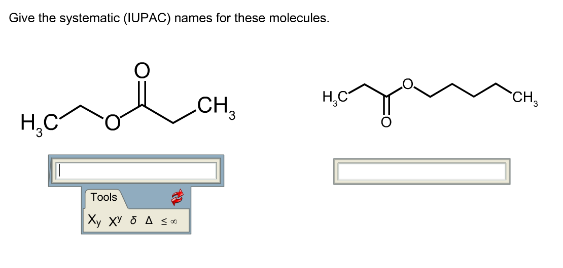 Solved Give the systematic (IUPAC) names for these | Chegg.com