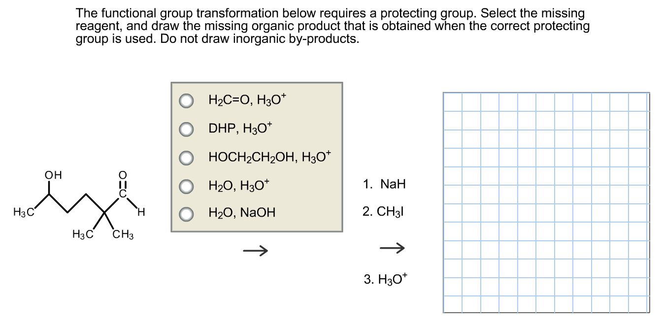 Solved The functional group transformation below requires a | Chegg.com