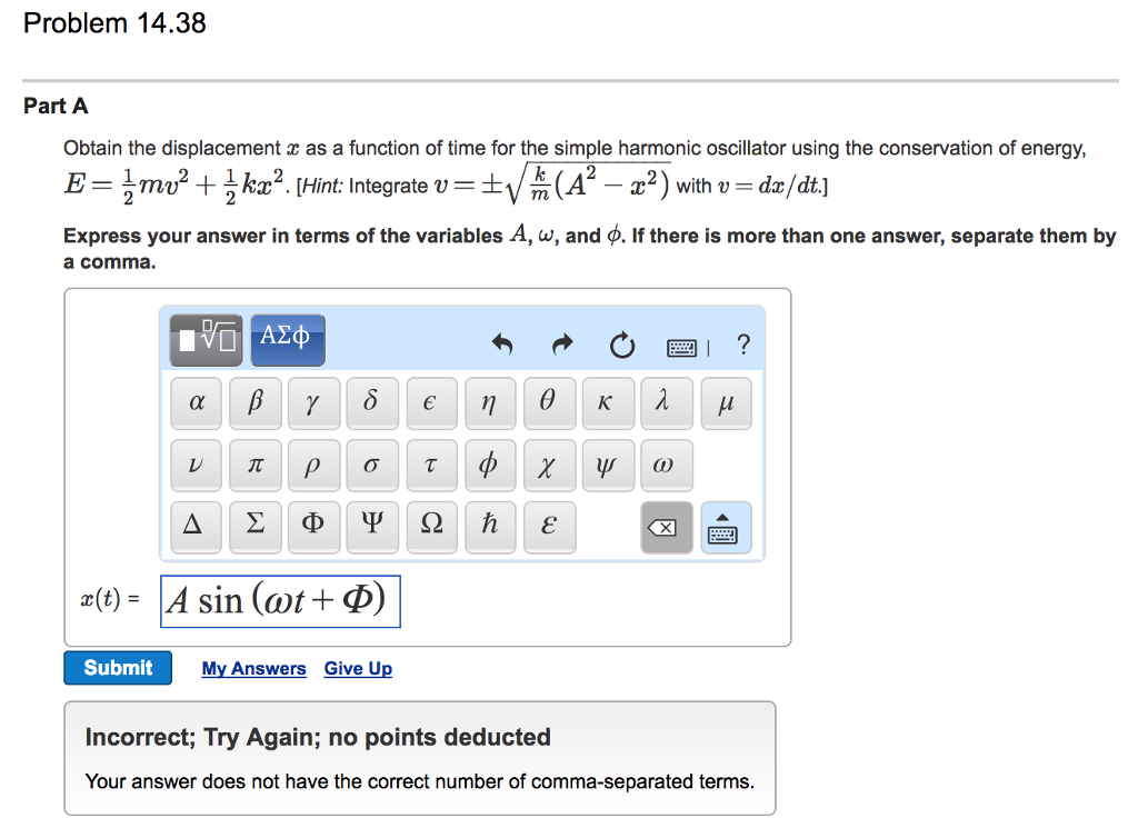Solved With what angular velocity deos the system rotate | Chegg.com