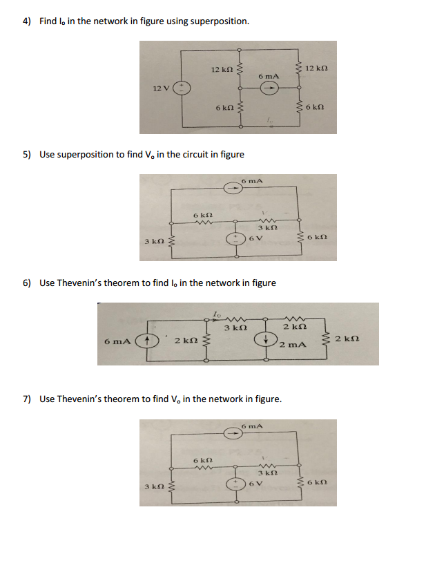 Solved Find I_o in the network in figure using | Chegg.com