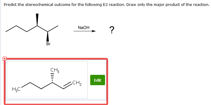 Solved Predict the stereochemical outcome for the following | Chegg.com Solved Predict the stereochemical outcome for the following | Chegg.com