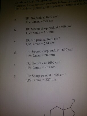 Solved Calculate the lambda max for each structure. Be sure | Chegg.com