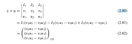 Solved show that the cross product is equivalent to the | Chegg.com