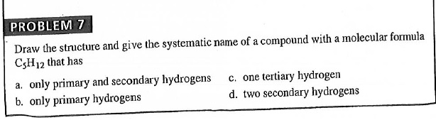 Solved Draw the structure and give the systematic name of a | Chegg.com
