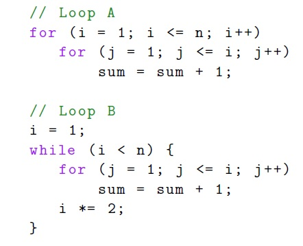 Solved Express the running time complexity (using asymptotic | Chegg.com