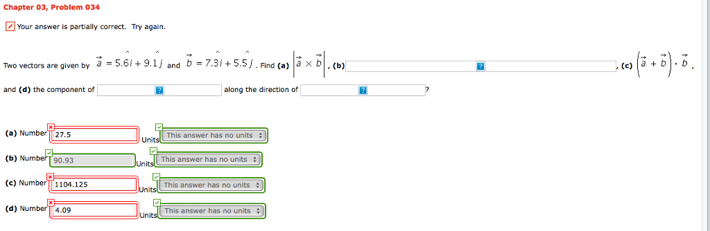 Solved Chapter 03, Problem 034 |Your answer is partially | Chegg.com