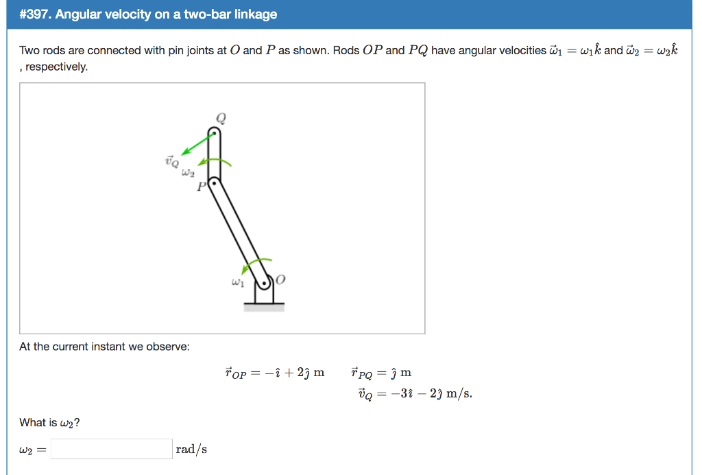 Solved Two rods are connected with pin joints at O and P as | Chegg.com