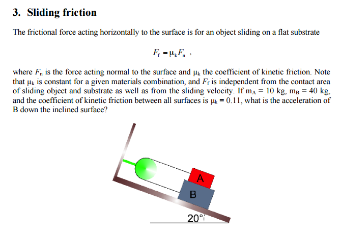 Solved The frictional force acting horizontally to the | Chegg.com