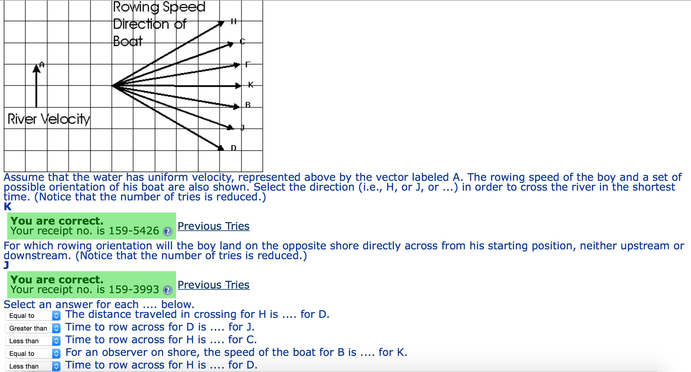 Solved: A River Is To Be Crossed By A Boy Using A Row Boat... | Chegg.com