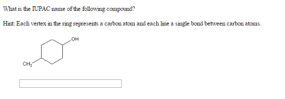 Solved What is the IUPAC name of the following compound? CH | Chegg.com