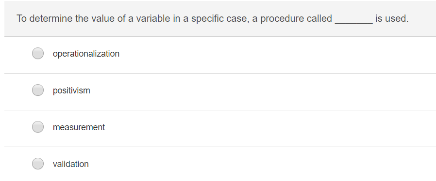Solved To determine the value of a variable in a specific | Chegg.com