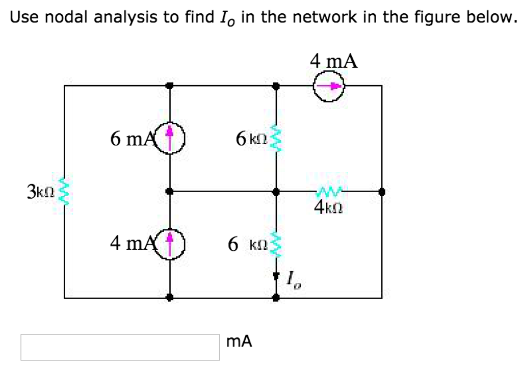 Solved Find Vo in the network in the figure using mesh | Chegg.com